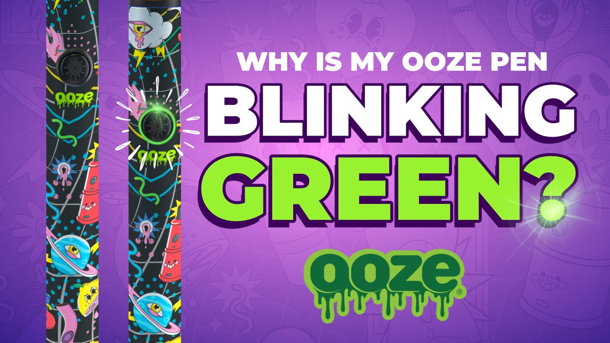 Ooze Pen Blinking Green | Ooze