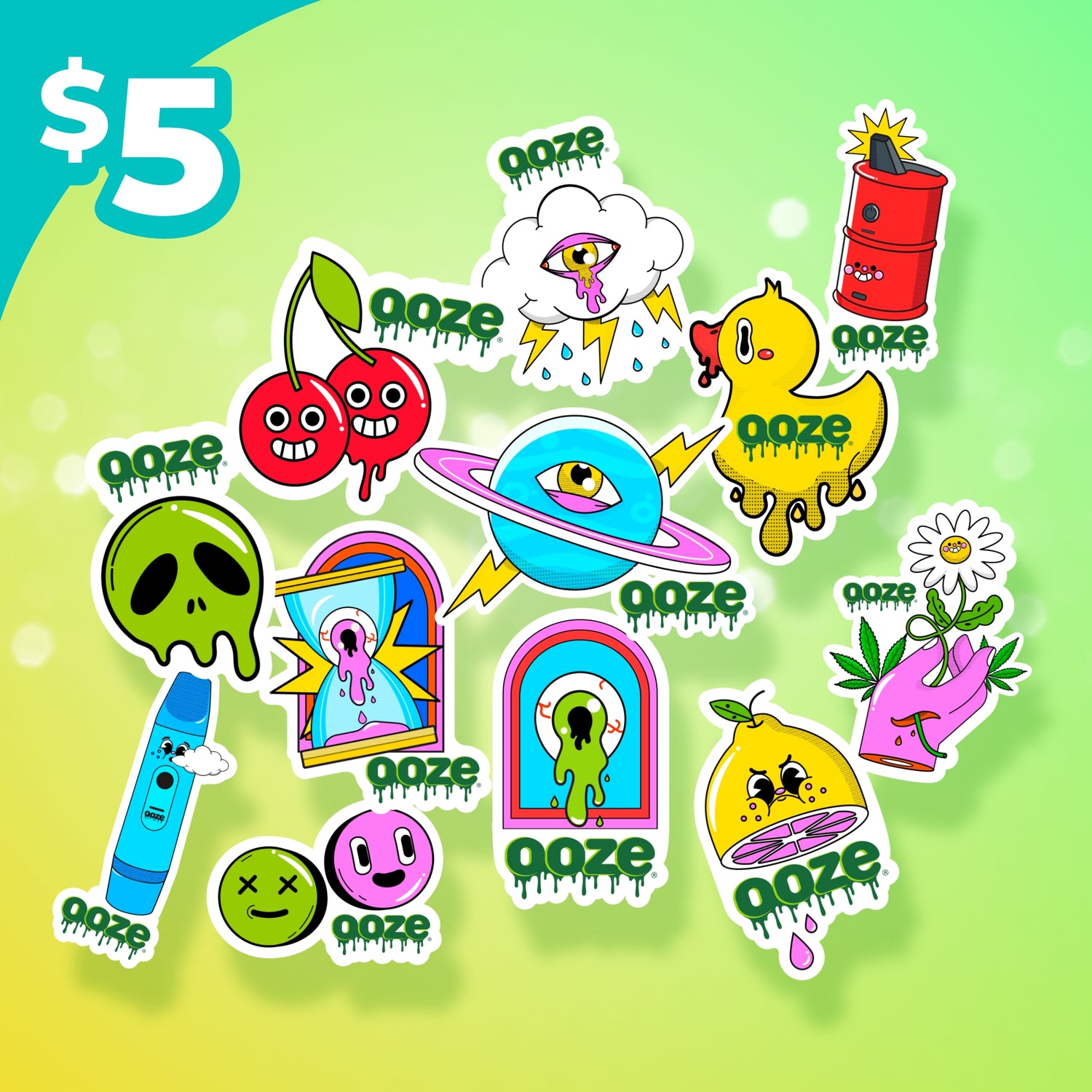 Sticker Bundle | Only At OozeLife