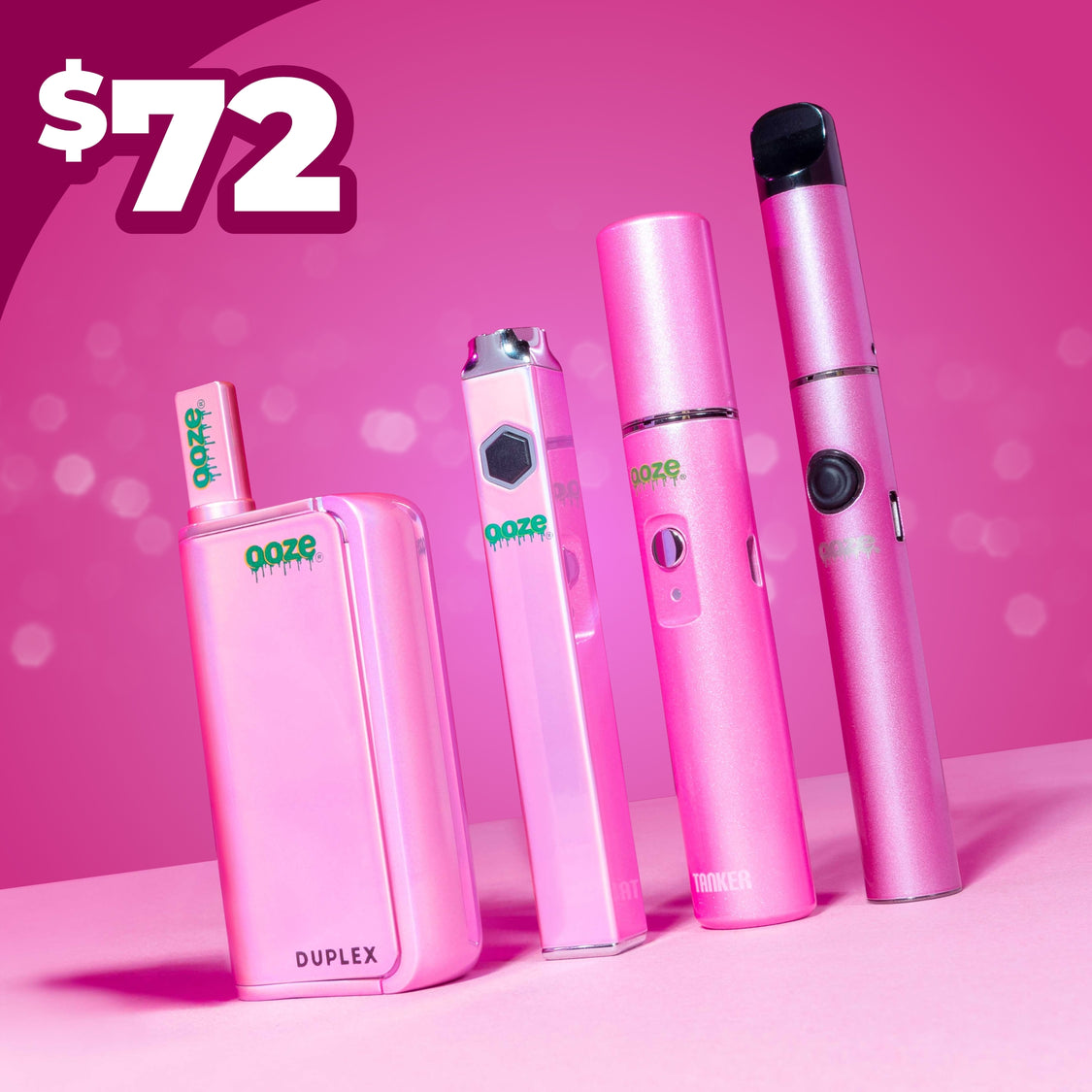 Pink Vape Pens & Accessories | Ooze