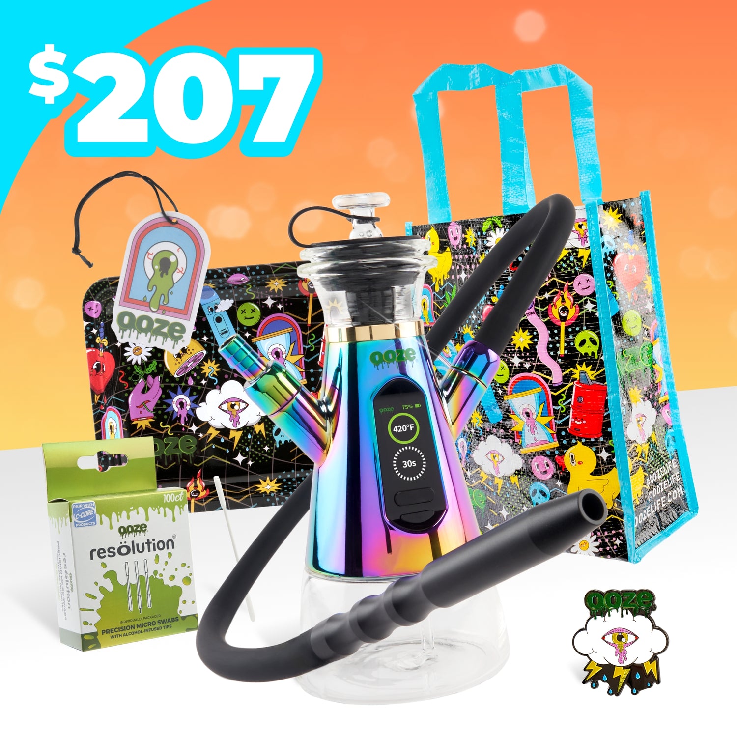 Ripley Electric Hookah Dab Rig | Ooze