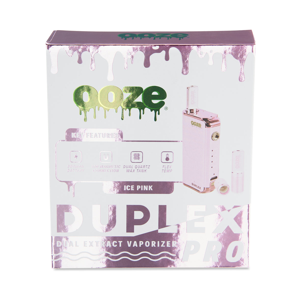 Ooze Duplex Pro – 900 mAh Vaporizer - Ice Pink